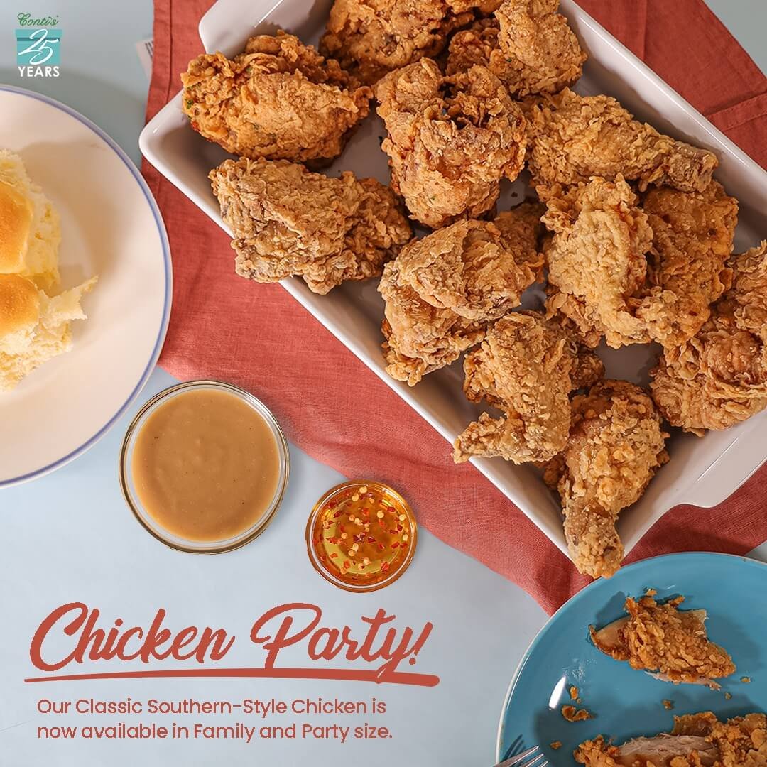 CONTI’S PHILIPPINES MENU PRICES 2024